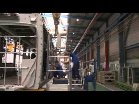 Timelapse video of Nottingham trams