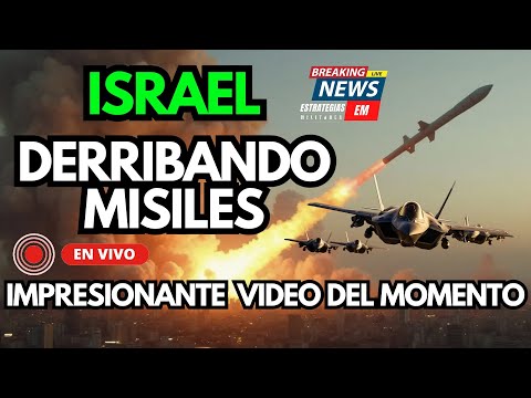 NOTICIAS ISRAEL | ¡IMPRESIONANTE VIDEO DE ISRAEL DERRIBANDO MISILES DE IRÁN!