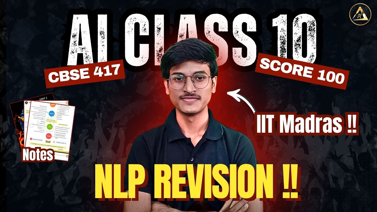 AI Class 10 NLP Revision in 30 Mins | Score 100 in AI 2026