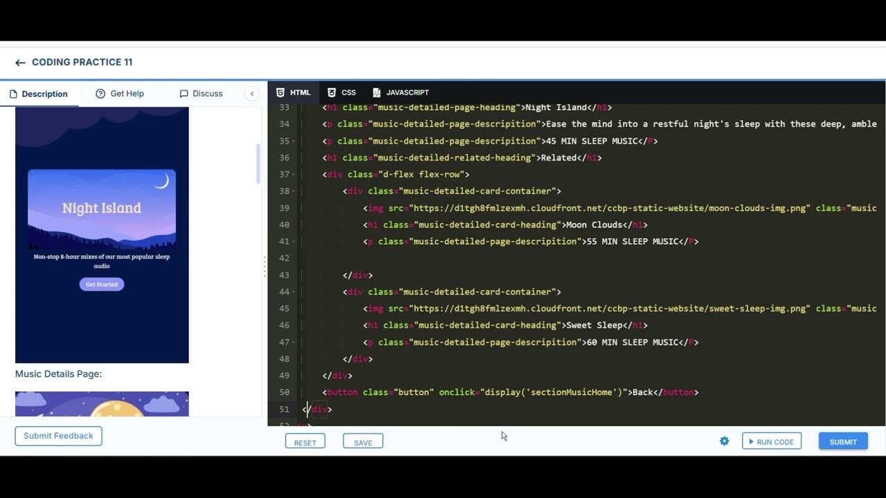 HTML | CSS | Website Integration | Coding Practice-11 | NxtWave | CCBP 4.0