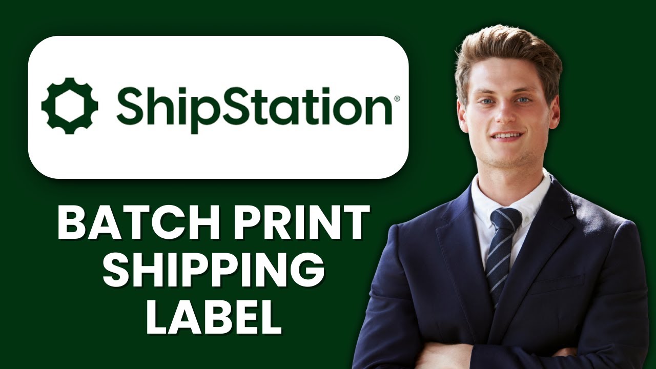 NEW! How to Batch Print Shipping Labels in ShipStation (2025) 🖨️ | Guide to Bulk Label Printing