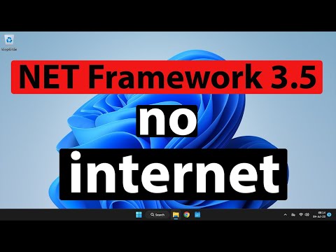 install .NET Framework 3.5 without internet