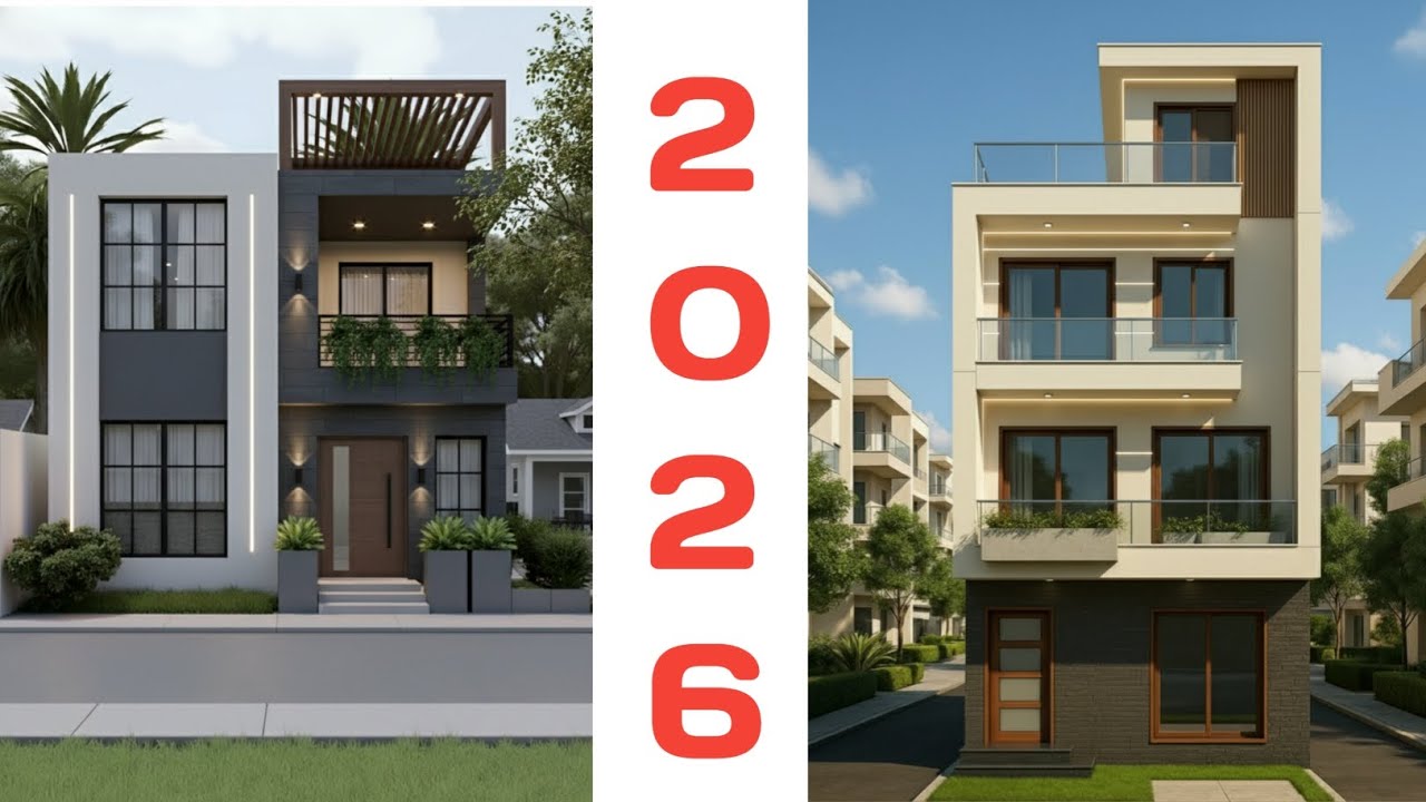 Top 22 Ground Floor Front Elevation Design | House Design | 2026 | 