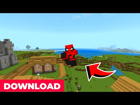 DOWNLOAD SPIDER MAN MOD/ADDON FOR MINECRAFT PE