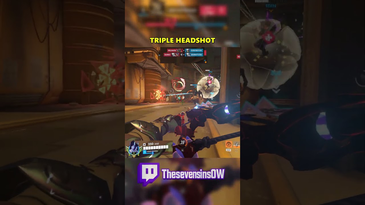 Hanzo Triple Headshot in Top 500