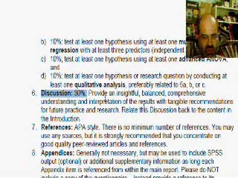 Survey Research & Design in Psychology 2010 - Unit Outline Pt 2