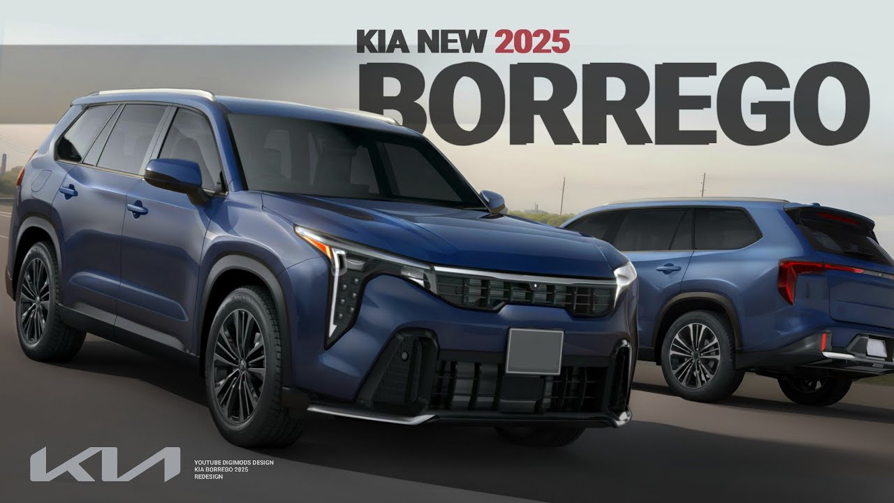 New 2026 Kia Borrego / Mohave Digitally Targets America's Body-on-Frame ...