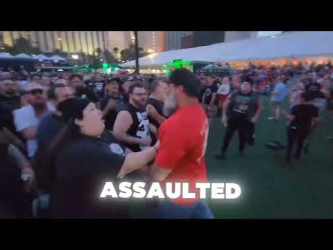 Biker Beaten for Nazi Symbols at Concert