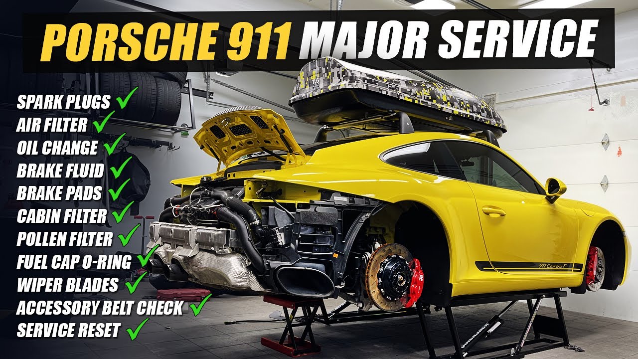 Porsche 911 Major Service DIY: Save THOUSANDS!