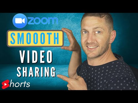 How to Share SMOOTH Video in Zoom Trick! #Shorts