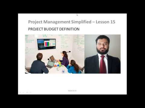 Cost Management-Budget Definition (In Urdu)