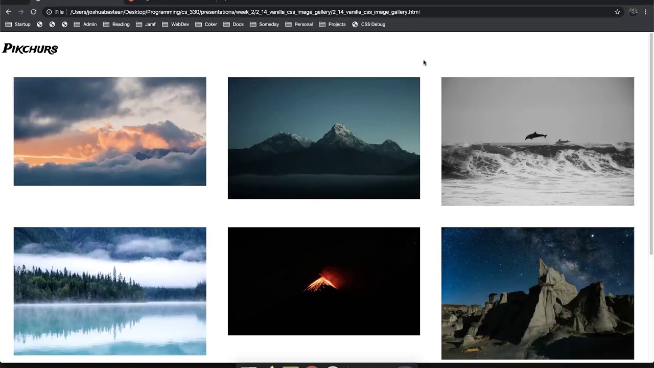 Full Stack Web Developer Course: 2_14 - Image Gallery_ Code Along