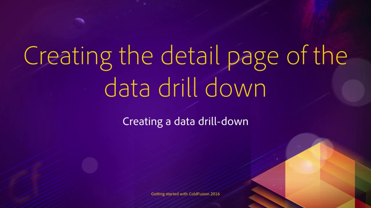 05 Creating a Drill Down interface ## 03 creating the detail page of the news data drill down