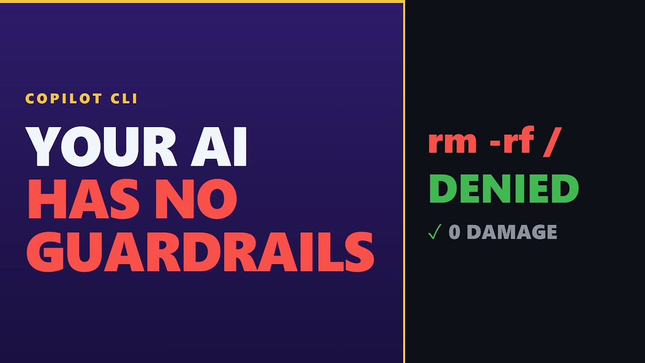 GitHub Copilot — Hooks: AI Guardrails That Actually Work