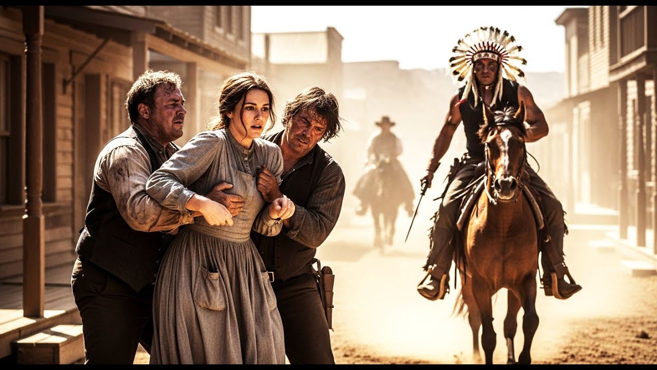 Sold to Drunken Men by Her Stepfather… But an Apache Warrior Saved Her on His Horse