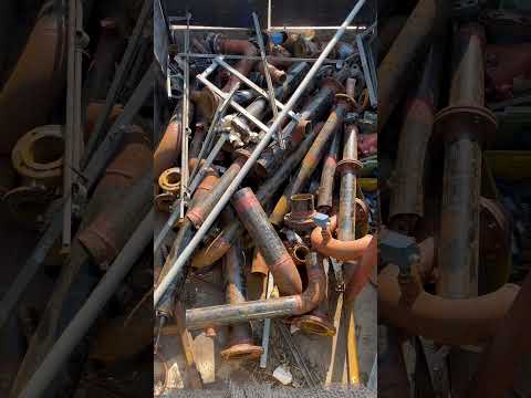 Industrial Scrap Metal Recycling London Hospital Warehouse Building Private Property Construction