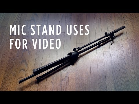 Alternative Uses for Mic Stands In Video Production