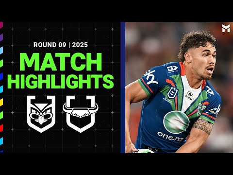 NRL Match Highlights 2025 | Warriors v Cowboys | Round 9