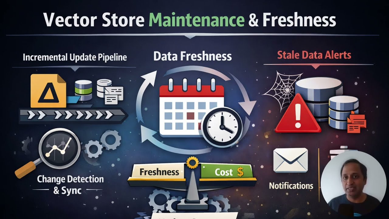 AWS Generative AI Developer Professional Cert - Vector Store Maintenance and Freshness