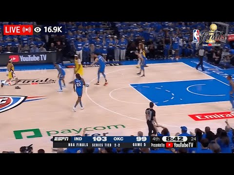 NBA LIVE: Indiana Pacers vs OKC Thunder Game 5 2025 NBA Finals 4th Quarter June 17, 2025 2K