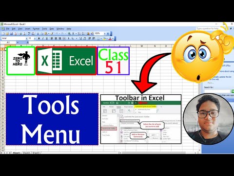 Day 51 - Tools menu | Microsoft Excel 2003 | Tiger Army | 2022