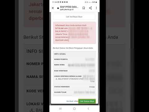 AJUAN AKUN PPDB DITOLAK⁉️ JANGAN PANIK❗ BEGINI SOLUSINYA❗