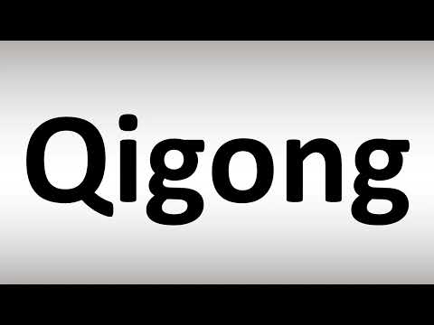 How to Pronounce Qigong