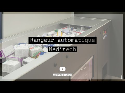Le rangement automatique de vos médicaments dans la pharmacie - MT.OPTIMAT (+) / MT.INTEGRATED