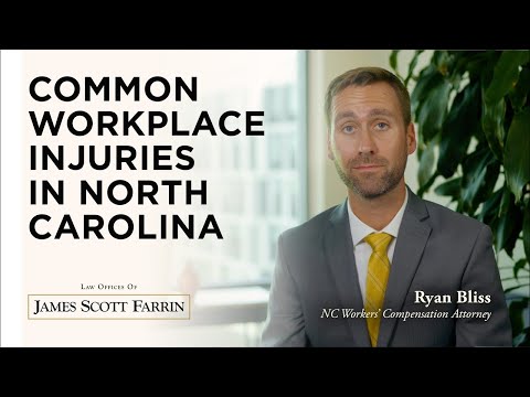 What Are Some Common Workplace Injuries in North Carolina