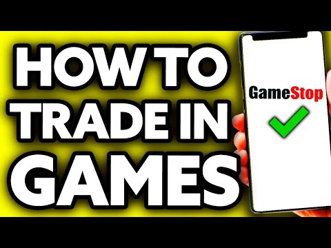 How To Trade in Games At Gamestop (Very Easy!)