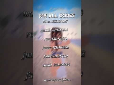 all of the r15 animation codes for berry avenue #berryavenuecodes #berryave #kiaraave