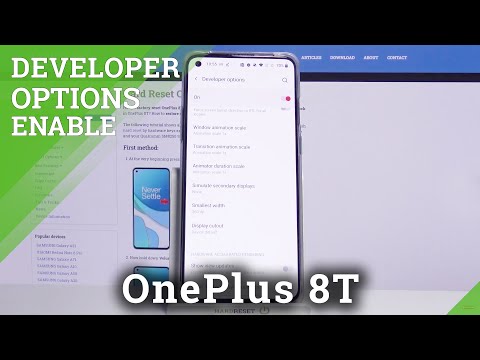 How to Enter Developer Mode in OnePlus 8T – Enable Advanced Developer Options