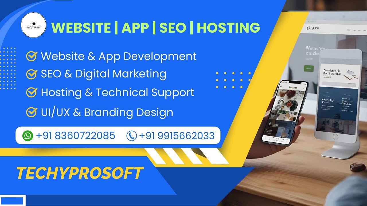 Website Design Company in Indore | App Development Company in Indore | TechyProSoft