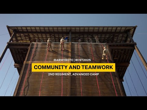 Community and Teamwork | 4th Regiment, Advanced Camp | CST 2025