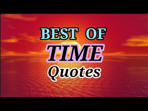 BEST OF TIME QUOTES Top 30