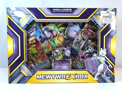 Pokémon TCG | Mewtwo-EX Box Unboxing – CollectorShuki.com