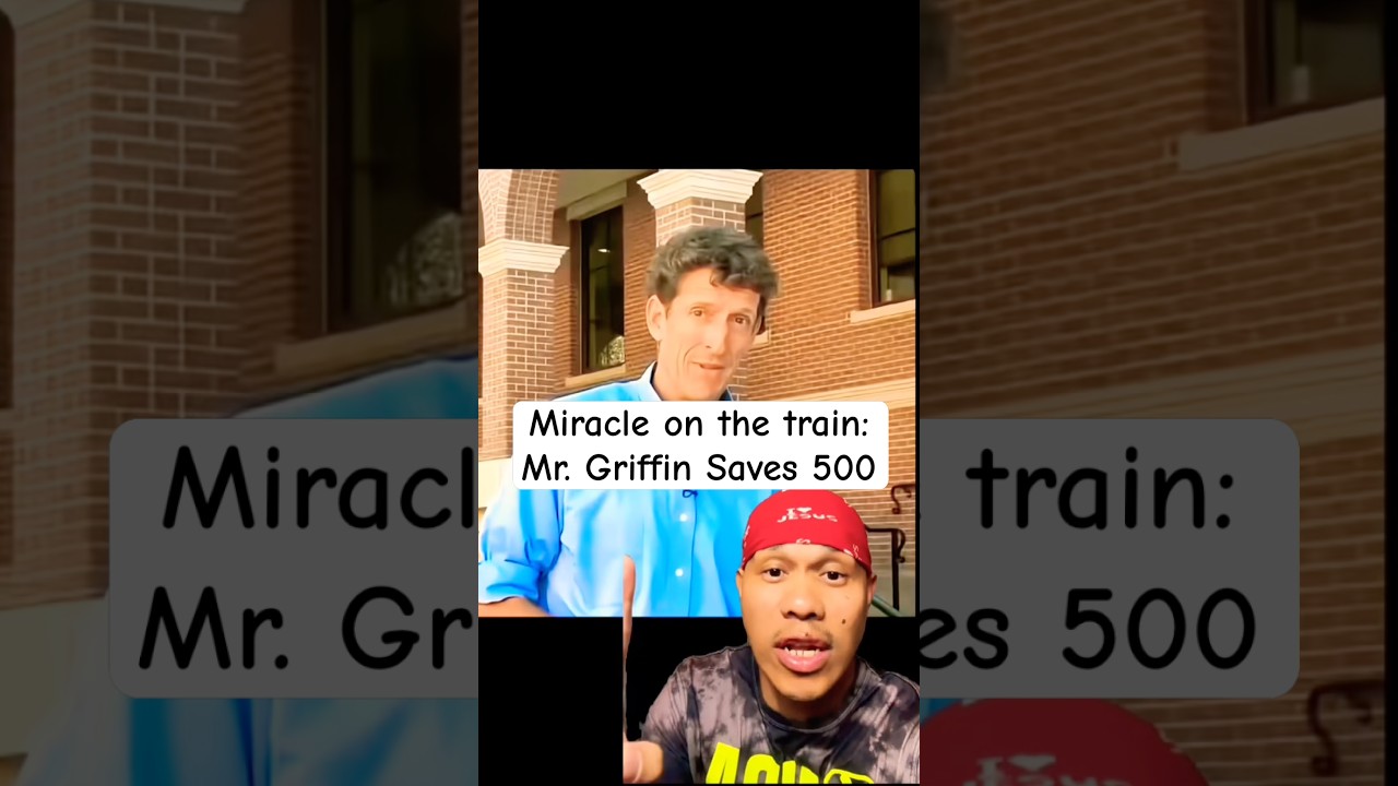 Miracle on the train: Mr. Griffin Saves 500.. ✝️ #god #jesus #religion #christian #miracle  #faith