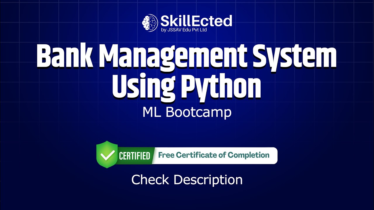 Build Bank Management System Using Python & AI