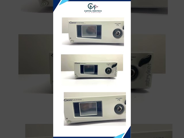 Medical Light Source - Refurbished Stryker X8000 Xenon Light Source ...