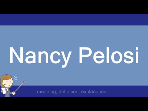 Nancy Pelosi