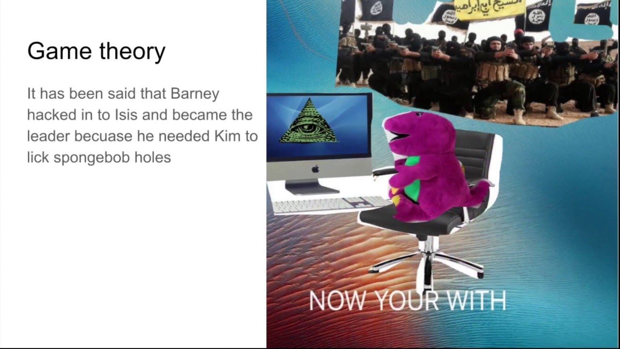 Barney did the Isis logo