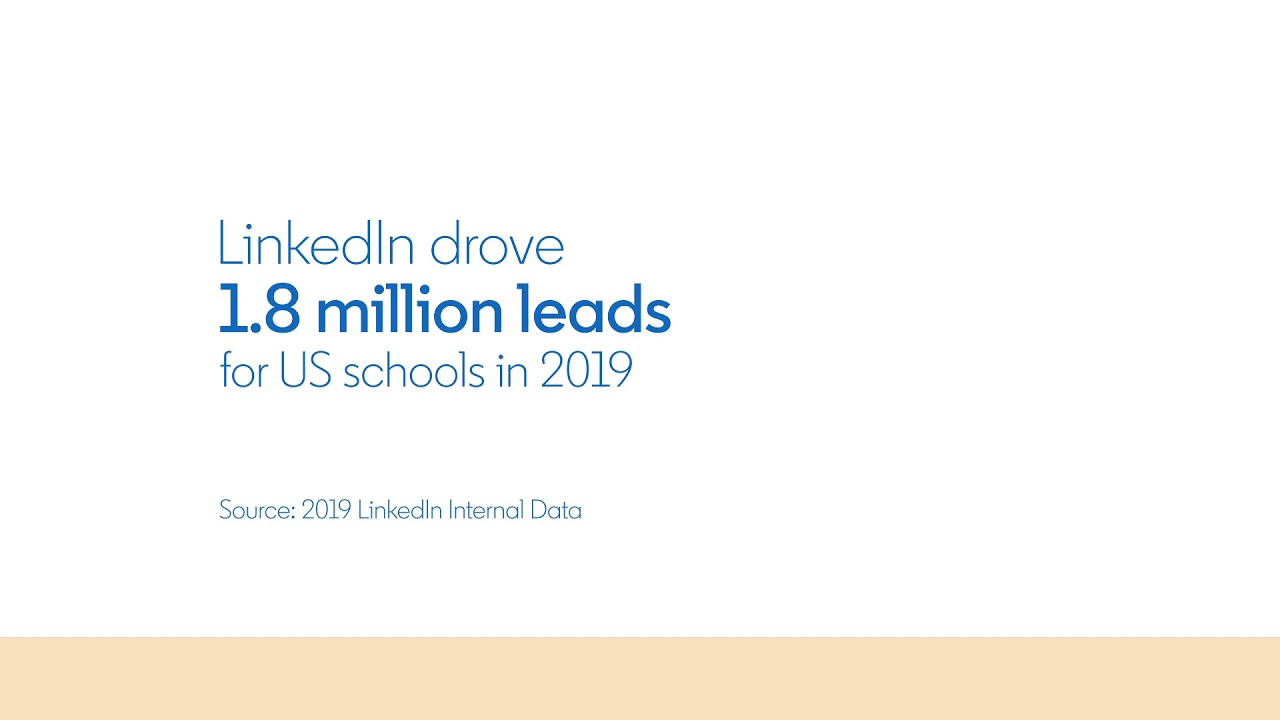 LinkedIn helps higher education marketers target prospects with precision