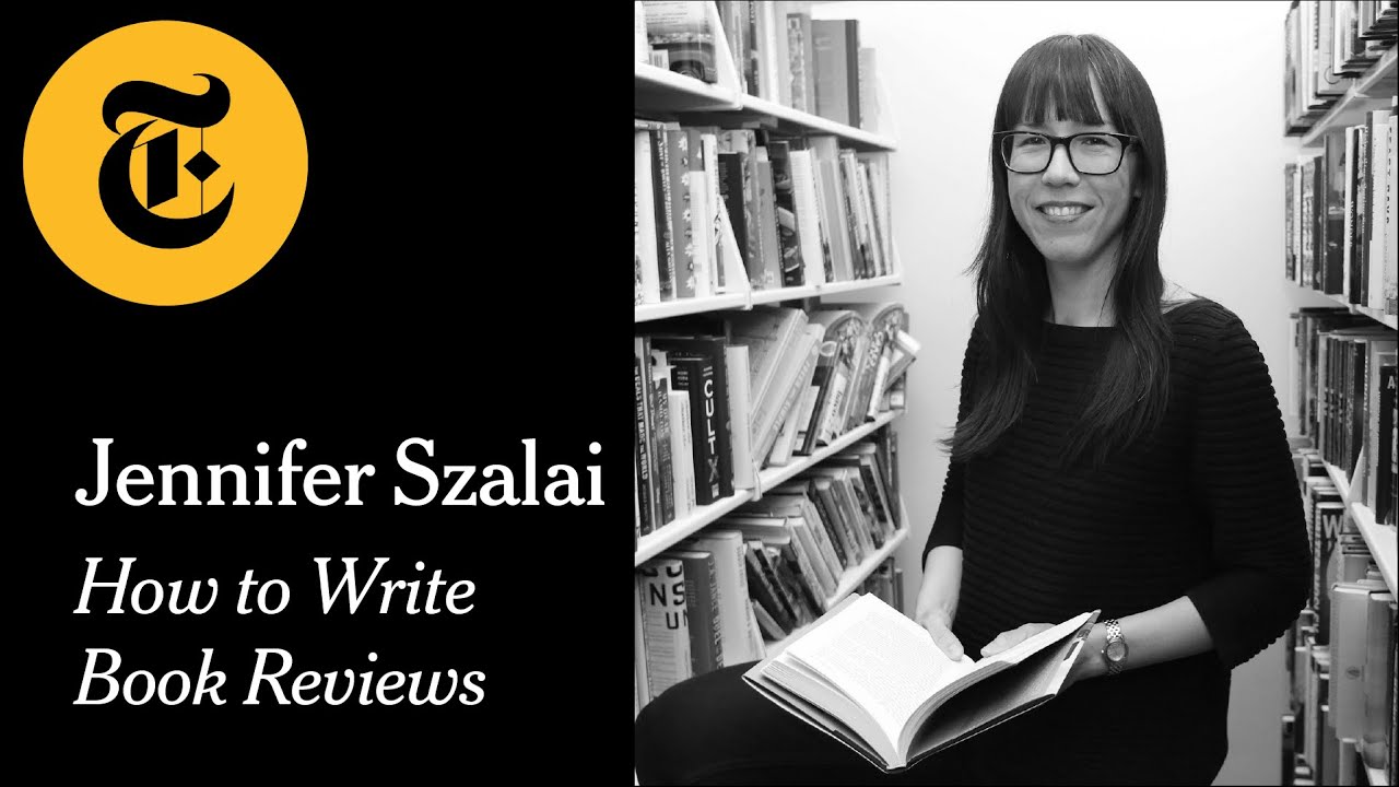 How to Write Book Reviews with Jennifer Szalai