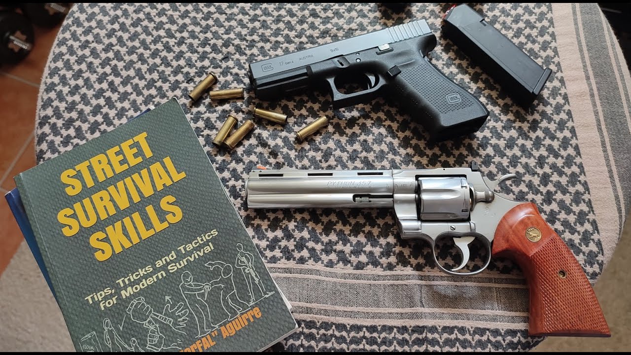 Colt Python vs Glock Pistol❓Some Practical Advice