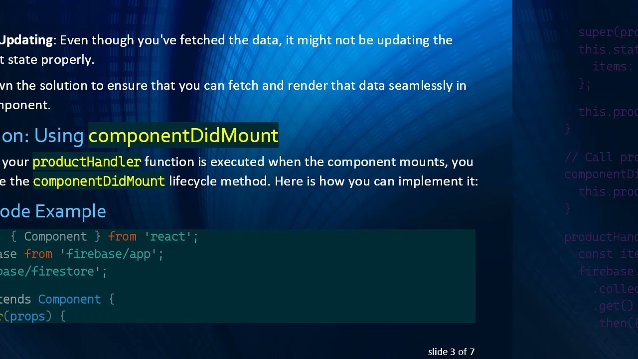 Solving the Firestore Data Fetching Issue in React Components