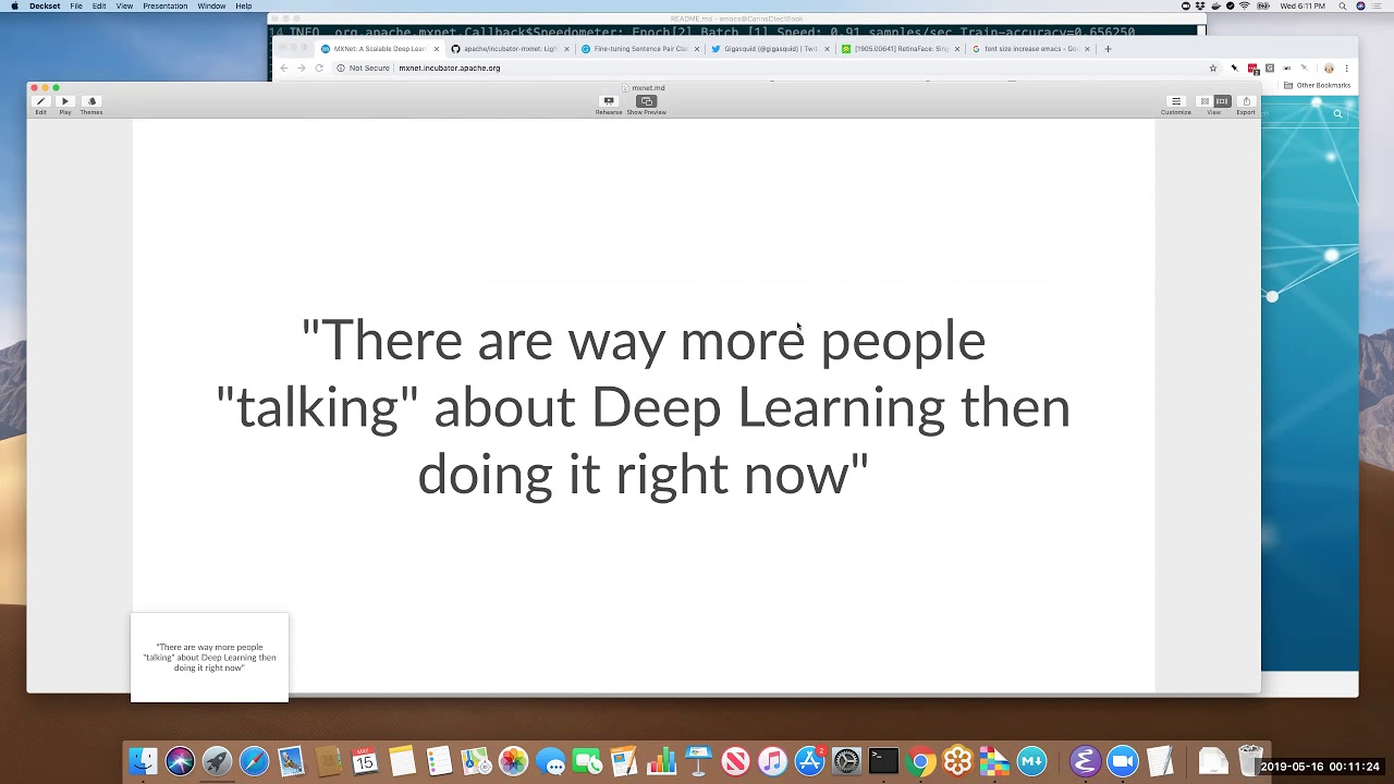 MXNet - Deep Learning with Clojure - Carin Meier - Scicloj meeting 2