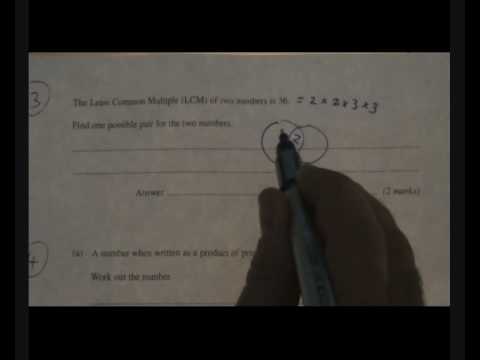 HCF and LCM part 1 of 2
