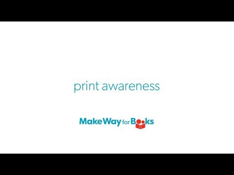 Building print awareness skills