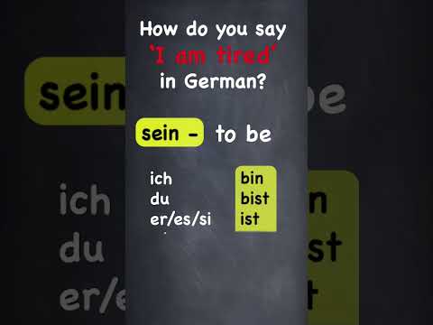 Learn German: 'Sein' Verb Conjugation for Beginners π©πͺ | EasySpeak German #learngerman