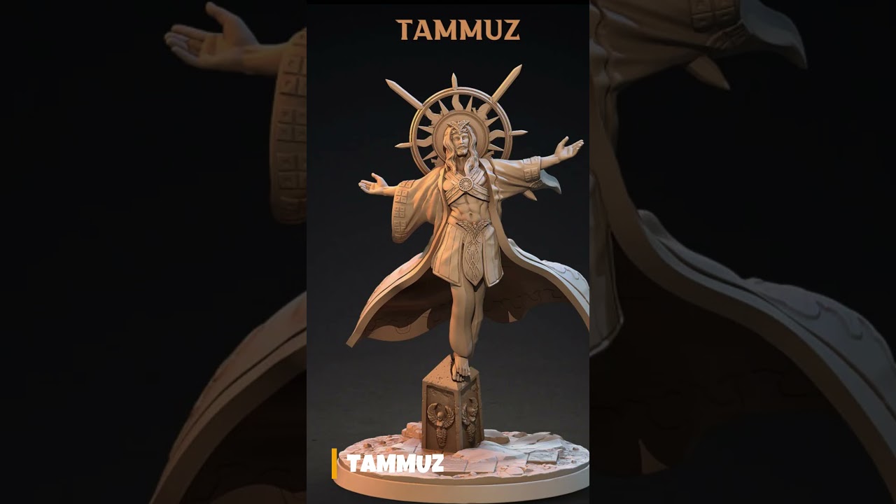 Ezequiel 8:14 ¿QUIÉN FUE TAMMUZ?  #misteriosbiblicos #torah #misterios #biblia #demonios